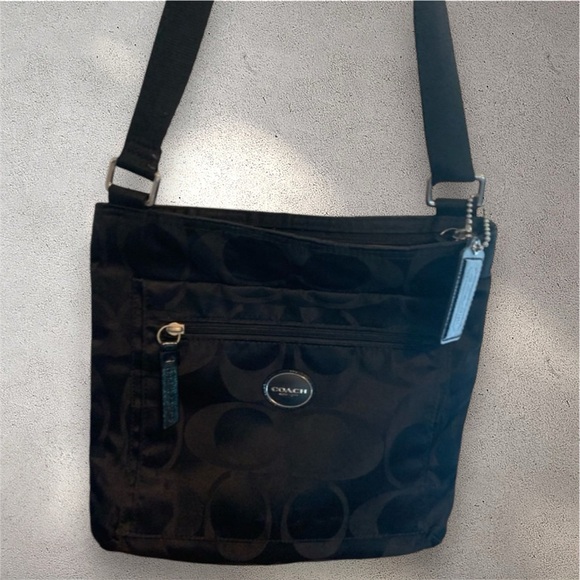 Coach | Bags | Black Coach Nylon Crossbody Bag | Poshmark